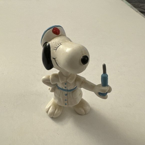 Toys | Vintage Peanuts Snoopy Belle Nurse Figure D1 | Poshmark